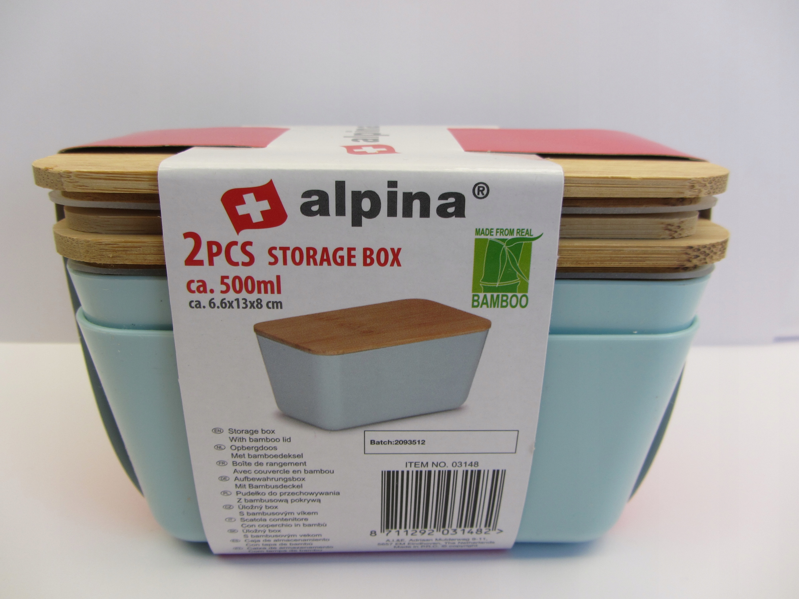 Kitchen Food Storage Container with Bamboo Lid & Silicone Seal | Little ...